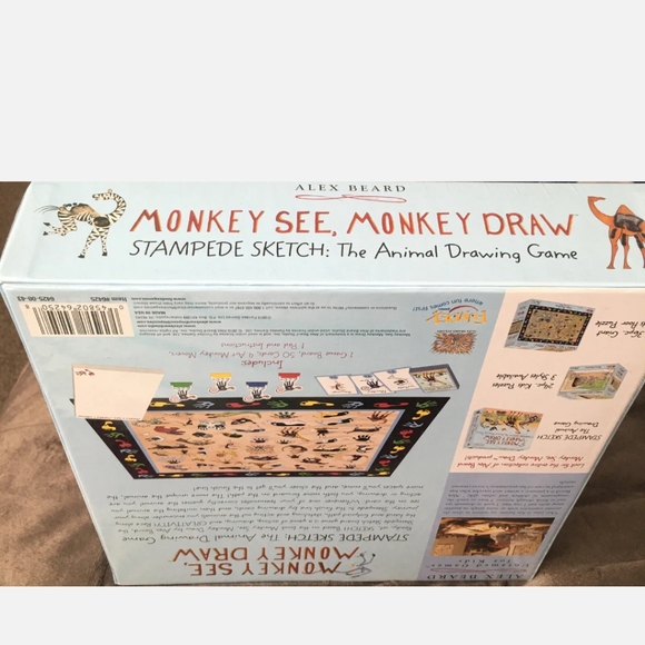 Games | Monkey See Monkey Drawstampede Sketchthe Animal Drawing ...